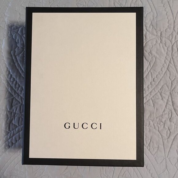 Gucci | Storage & Organization | Gucci Black And White Purse Box For ...